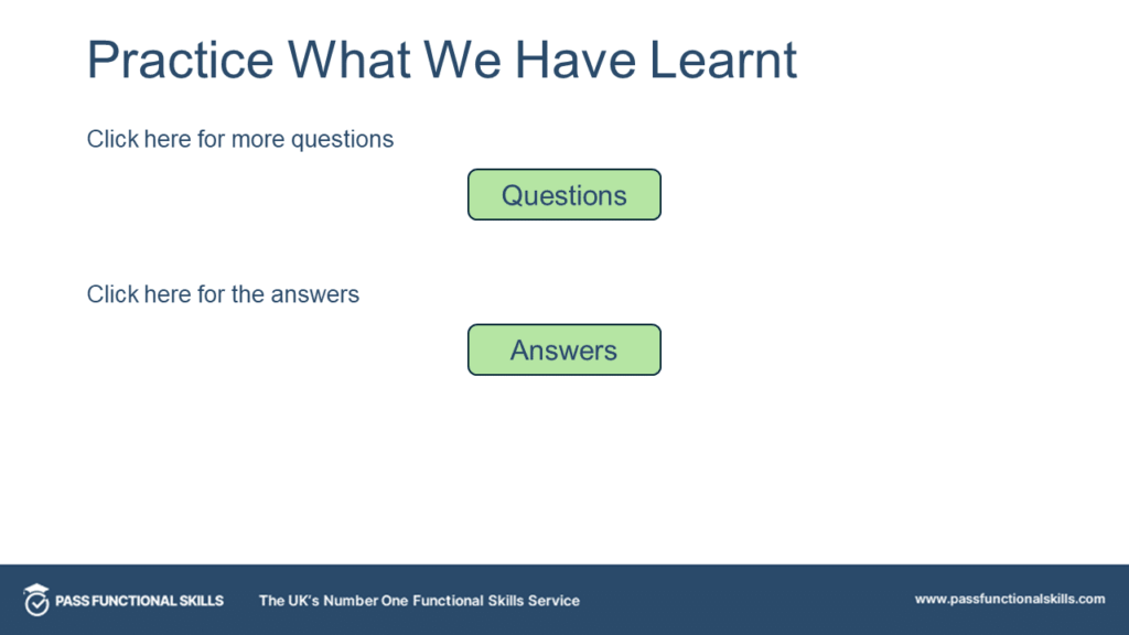 Functional Skills Resources | Pass