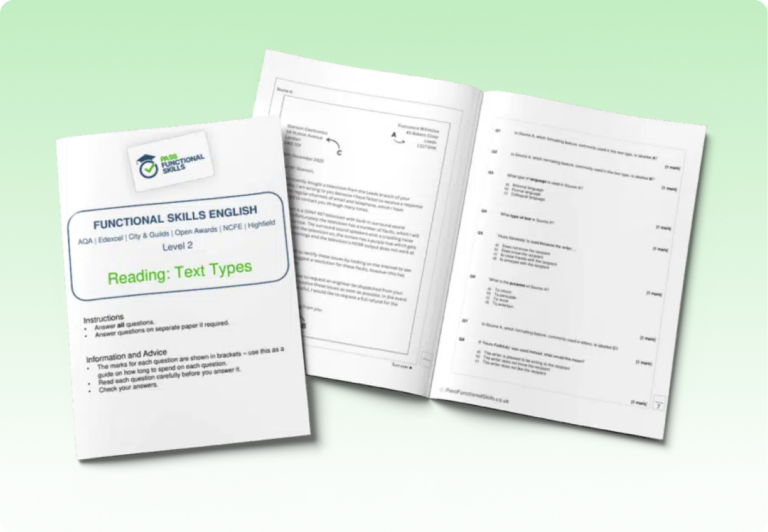 Functional Skills Resources | Pass
